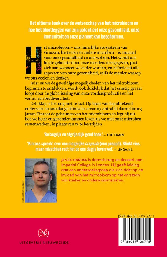 Het microbioom als medicijn, James Kinross | 9789057125775 | Boeken | bol