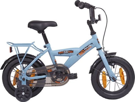 Fiets bfk 12 jongens no limit blauw | bol
