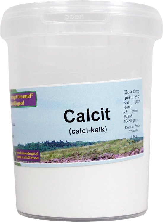 Dierendrogist Calcit Calciumcitraat 250 GR | bol