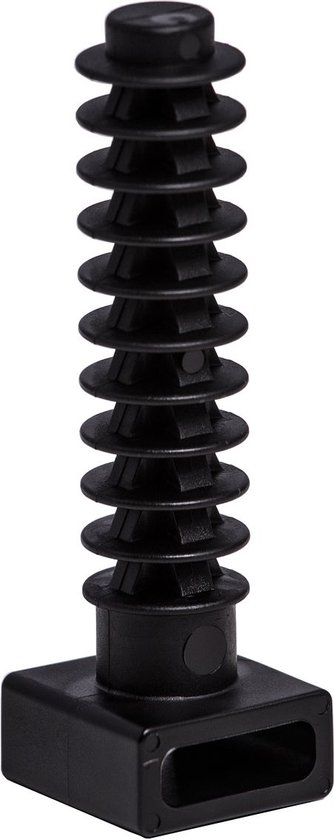 Thorgeon Screw Saddle Cable Support 8x45 black (10 pcs) | bol