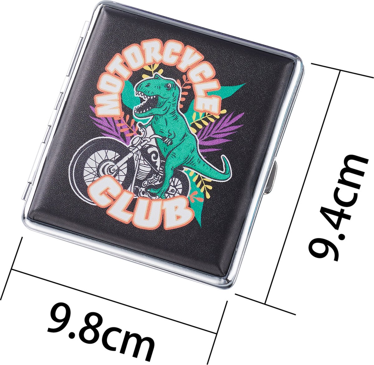 Boîte à cigarettes Dino Turquoise - 20 cigarettes - Porte-cigarette de ...