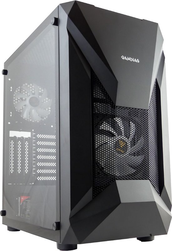 Gamdias Athena Elite E1 RGB Gaming Case - Game PC / Computer Behuizing ...