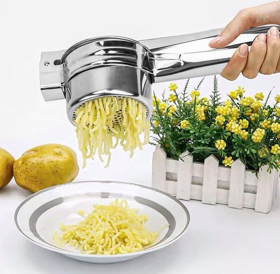 Handleiding Aardappelpers, Dikwandige Aardappelpers van Roestvrij Staal ...