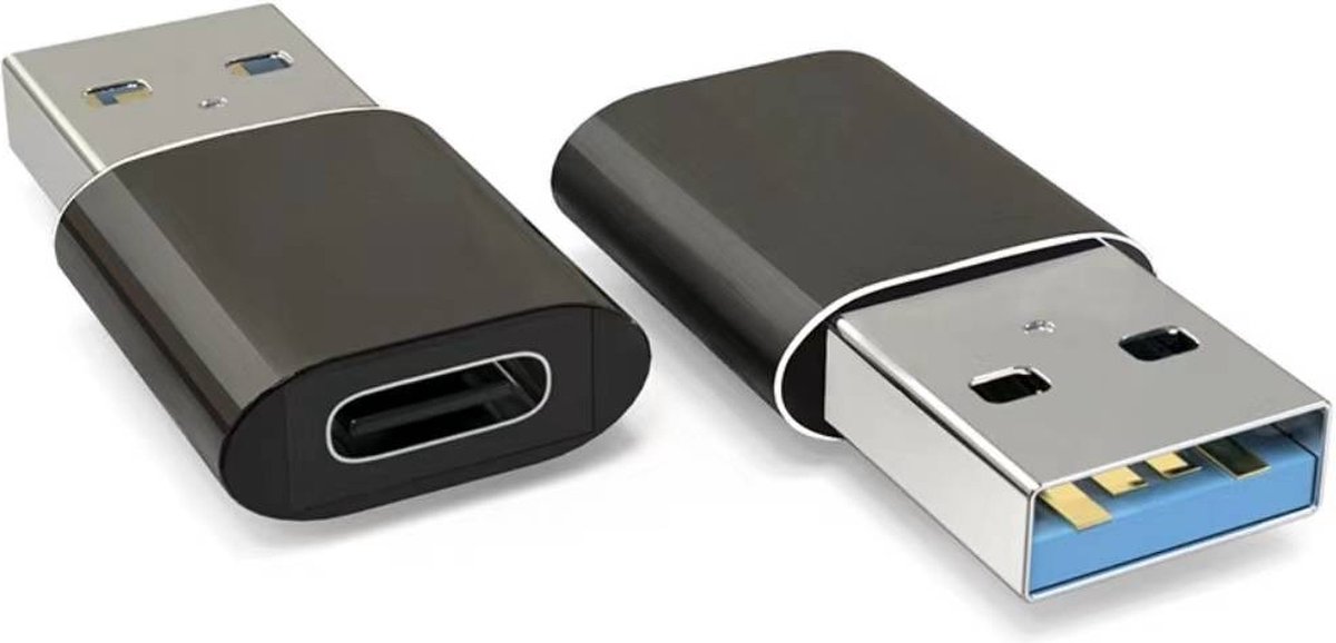 3x USB naar USB C Adapter - USB C naar USB Adapter - USB A naar USB C ...