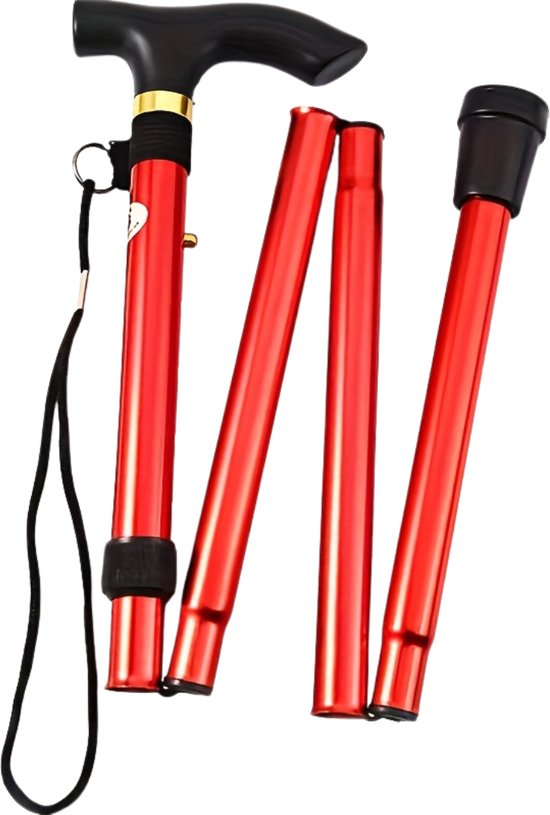 Opvouwbare Wandelstok - Inklapbare Wandelstok - Wandelstok Opvouwbaar ...