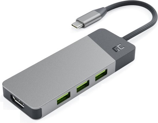 Green Cell hub Connect USB-C | bol