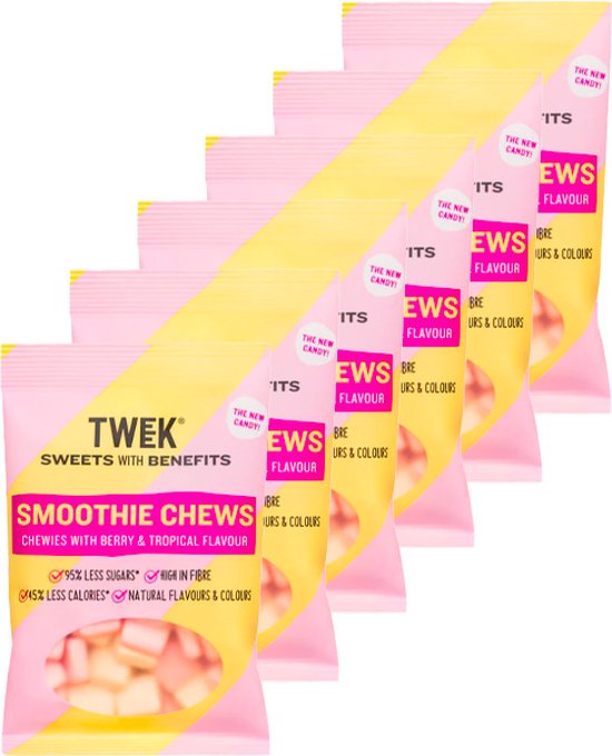 TWEEK | Sweets | Smoothie Chews | 6 Stuks | 6 x 70 gram | bol