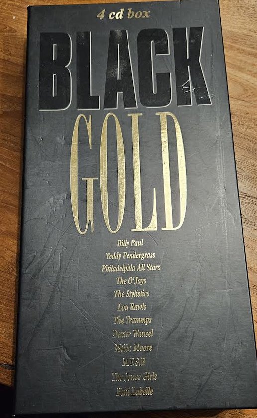 Various – Black Gold [ Box Set 4 x CD, Compilation], Various | Muziek | bol.