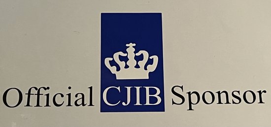 Auto sticker CJIB sponsor zwart | bol