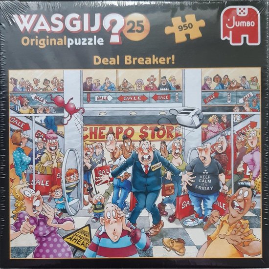 Wasgij Original puzzel Deal Breaker 950 stukjes | bol
