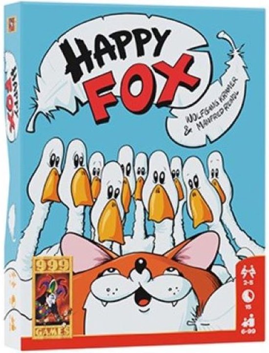 kaartspel Happy Fox | Games | bol
