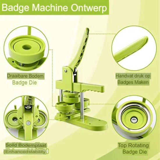 Velox Buttonmachine - Buttons Maken - Badge Maker | bol