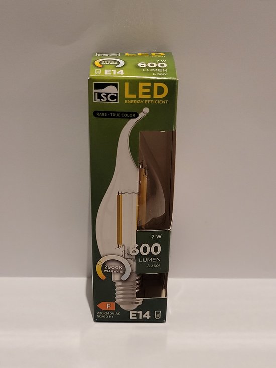LSC FILAMENT LEDLAMP KAARS 6W - 600 LUMEN | bol