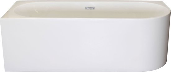 Ligbad acryl- Hoekbad links 180x80cm - Wit | bol