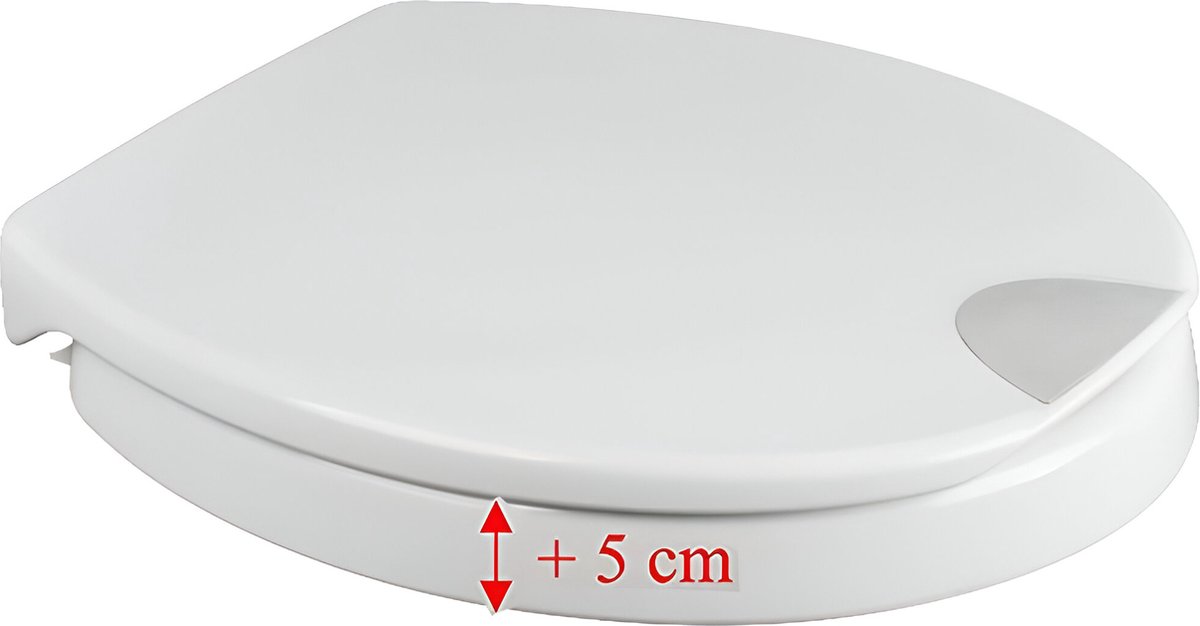 Novara Plus Duroplast wc-brilverhoging 5 cm met softclosemechanisme ...