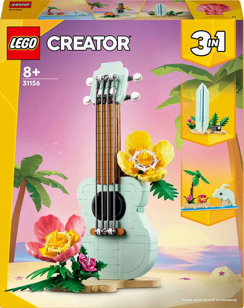 LEGO Creator 3in1 Tropische ukelele - 31156 | bol