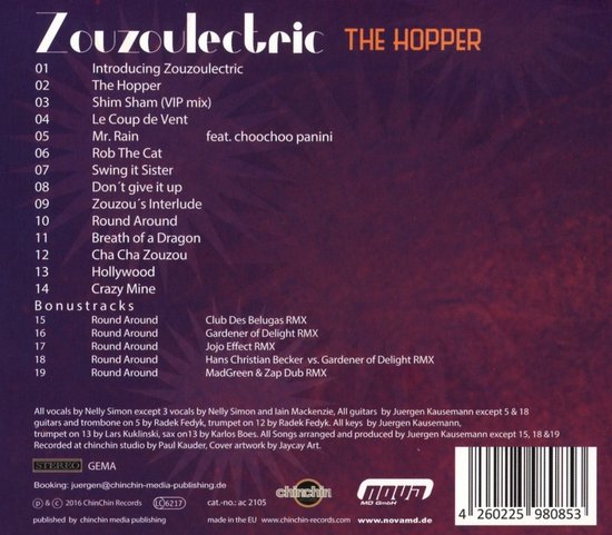 Zouzoulectric - The Hopper (CD), Zouzoulectric | Muziek | bol