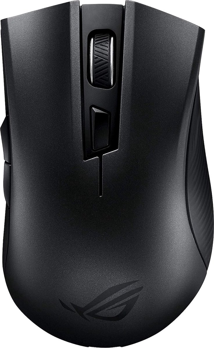 ROG Strix Carry ergonomic gaming mouse with dual 2.4GHz/Bluetooth ...