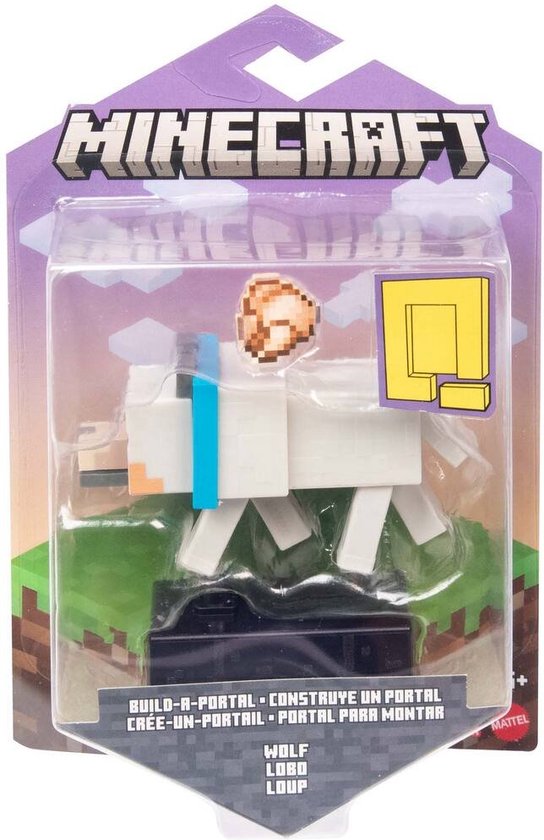 Minecraft core figure wolf | figurines | bol