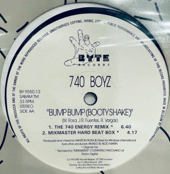 Bump Bump (booty Shake), 740 Boyz | Muziek | bol
