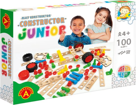 Alexander Toys Constructor Junior - Doe het zelf bouwpakketten - 100p | bol