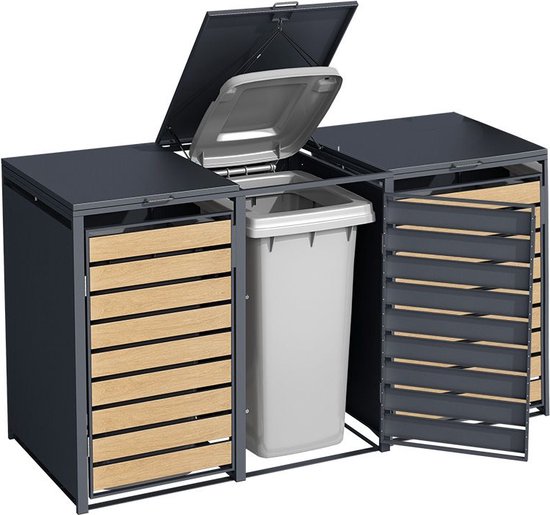 IVOL Containerombouw - 3 containers - Kliko ombouw - Houtlook ...