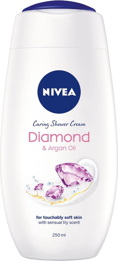 NIVEA Diamond Touch Douchegel - Met diamantpoeder & witte aronskelk ...