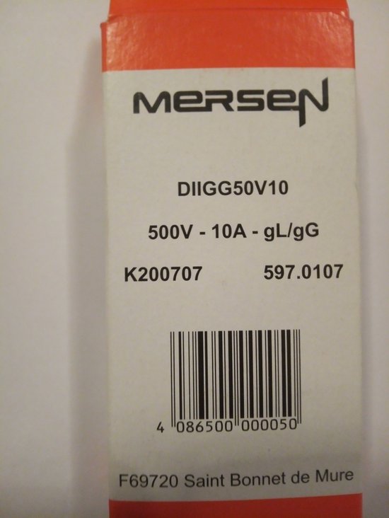 MERSEN Lindner D-zekering | bol