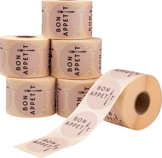 Sticker Bon appetit - 3000 st/ds. | bol