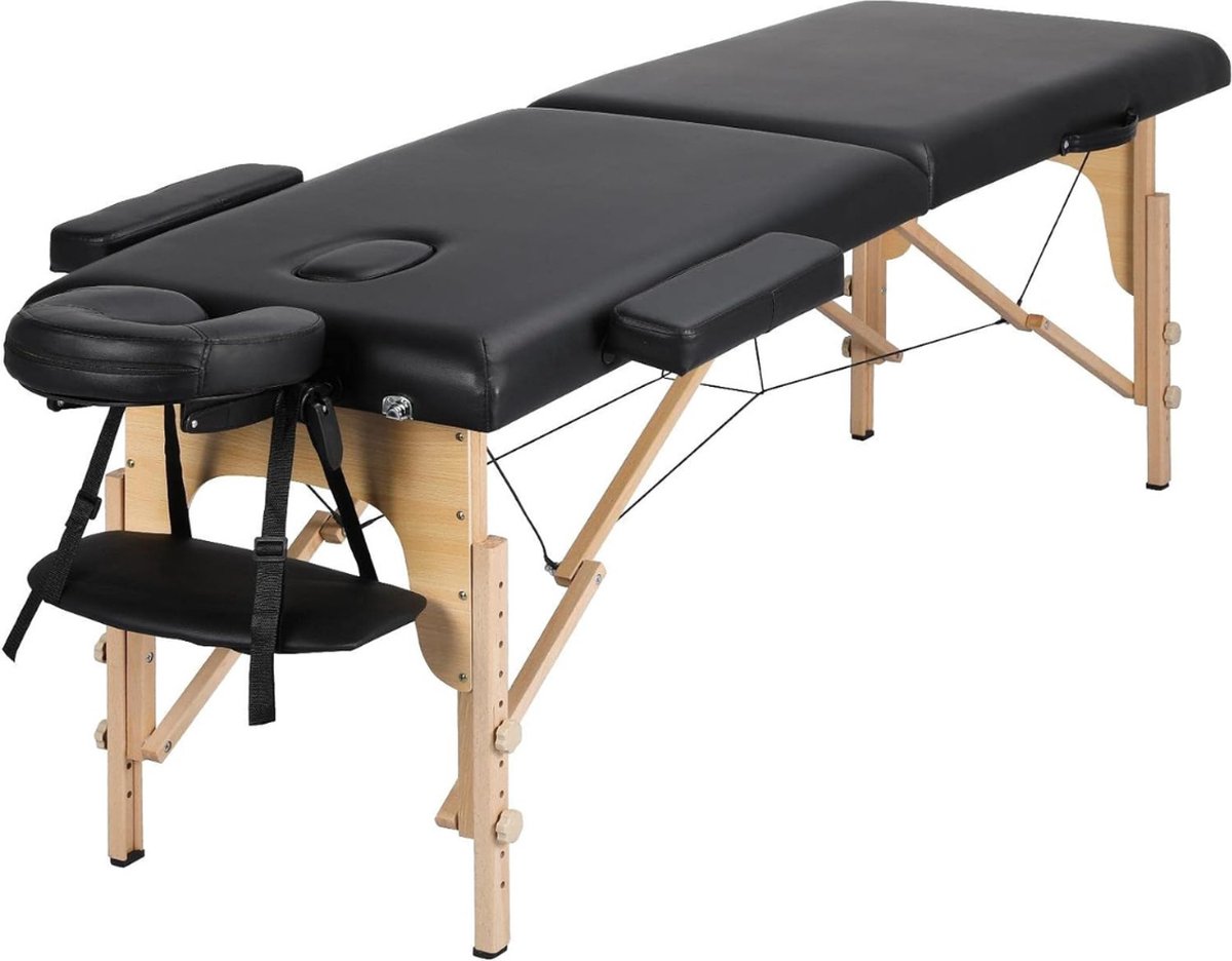 Behandeltafel - Massagetafel Inklapbaar Met Hoofdsteun & Armsteun ...