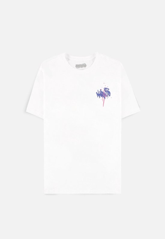 Naruto - Power Ball Heren T-shirt - S - Wit | bol