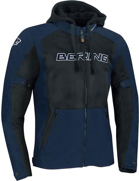 BERING SPIRIT BLACK BLUE MOTORCYCLE JACKET L - Maat - Jas | bol