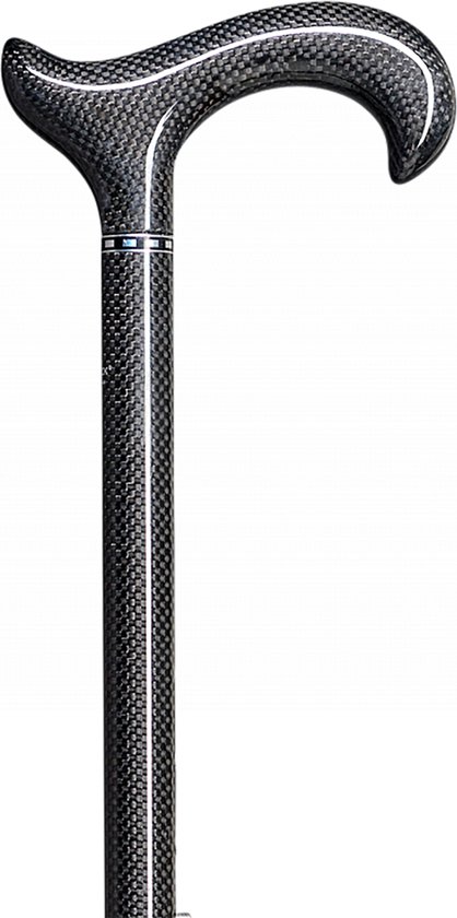 Canne de marche Gastrock Carbon - Zwart - Canne de marche extensible ...