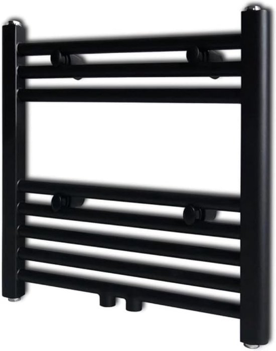 Handdoekenrek Radiator - Handdoekbeugel Radiator - Zwart | bol