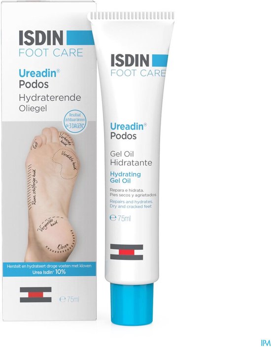 Isdin Ureadin Podos Hydraterende Oliegel 75ml | bol