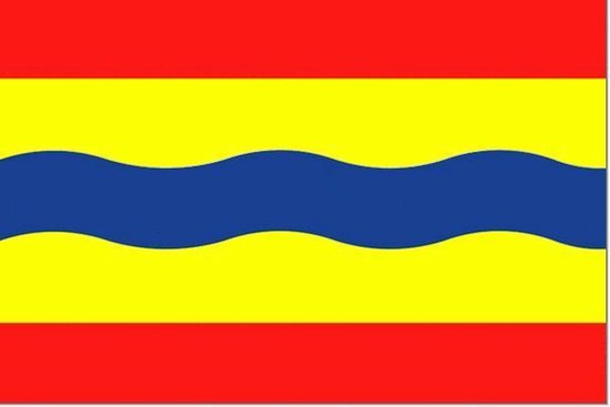 VlagDirect - Overijsselse vlag - Overijssel vlag - 90 x 150 cm | bol