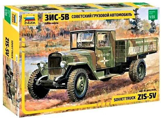 Zvezda Modelbouwpakket Militaire voertuigen - 3629 UAZ-469 Soviet ...