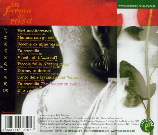 Rosapaeda - In Forma Di Rosa (CD), Rosapaeda | Muziek | bol