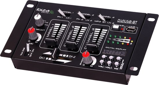 IBIS4-KANALEN / 7-INGANGEN MENGPANEEL MET USB & BLUETOOTH | bol