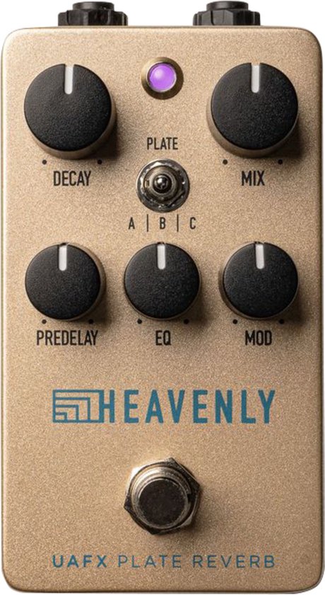 Universal Audio Heavenly Plate Reverb - Effect-unit voor gitaren | bol