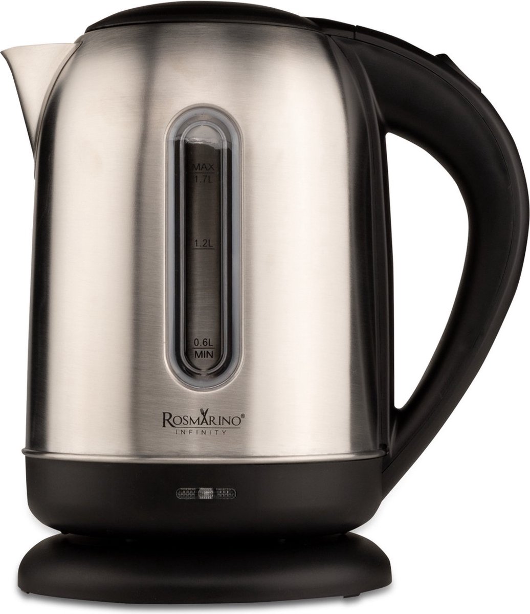 Rosmarino Infinity Waterkoker RVS - 2200W - 1.7 liter ...
