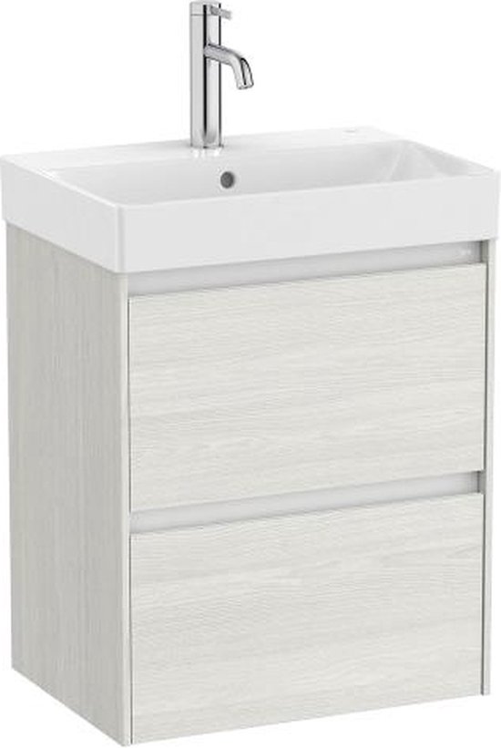Roca Ona Unik meubelset met onderkast 2 lades en wastafel 50x36 cm ...