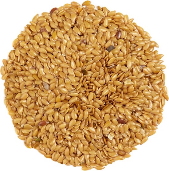 Pit&Pit - Blond lijnzaad bio 350g - Zachte smaak - Rijk aan vezels | bol