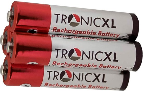 TronicXL 4 stuks Universeel oplaadbare AAA telefoon accu's 700mAh ...