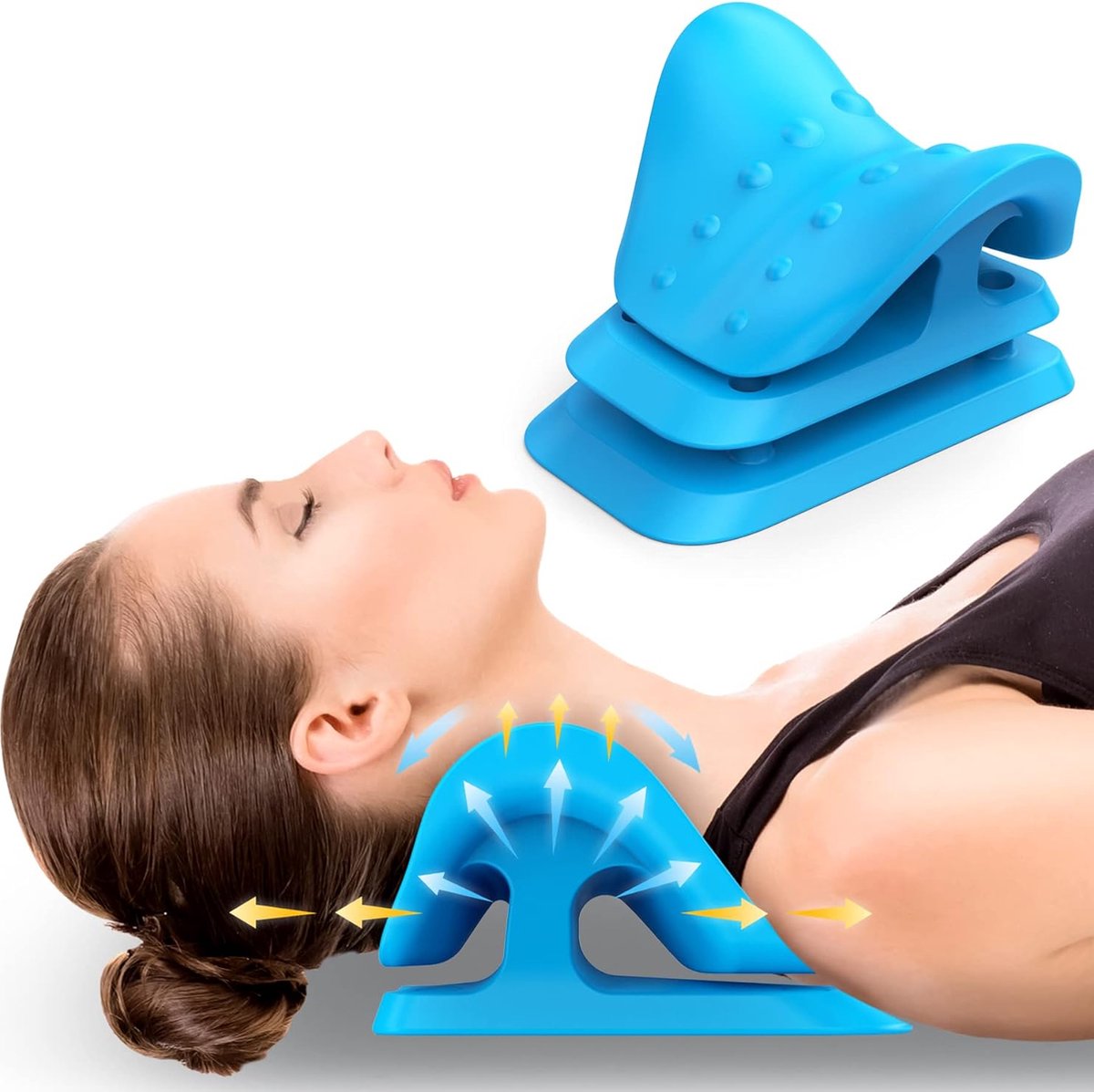 Nekstretcher Cervicaal tractieapparaat voor TMJ-pijnverlichting en ...