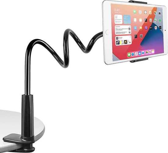 Zwanenhals tablethouder, mobiele telefoonhouder, tabletstandaard, 360 ...