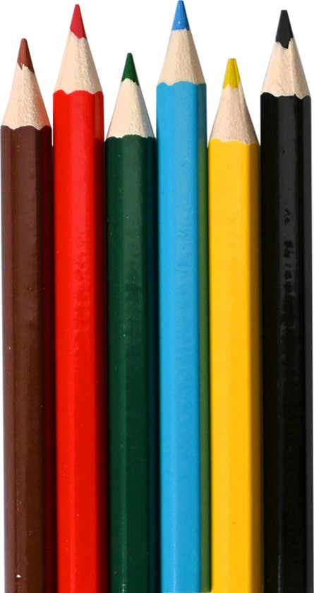 Mini Kleurboek Prinsessen + 6 kleine Potloden | bol