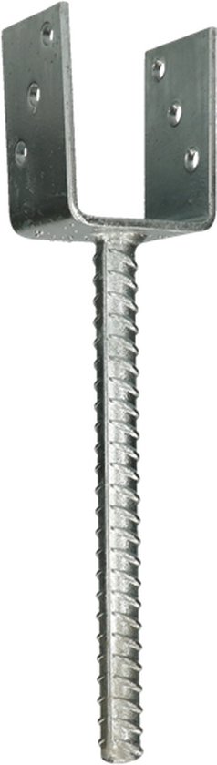 Wovar Instortanker voor 8 x 8 cm Palen U|anker | Per Stuk | bol