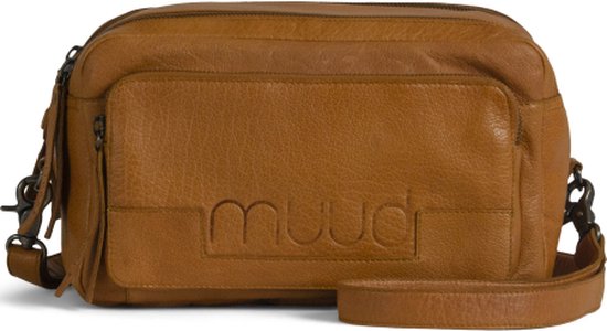 Lederen Crossbody bag Stavanger whisky - MUUD | bol