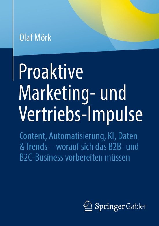 Proaktive Marketing- und Vertriebs-Impulse (ebook), Olaf Mörk ...